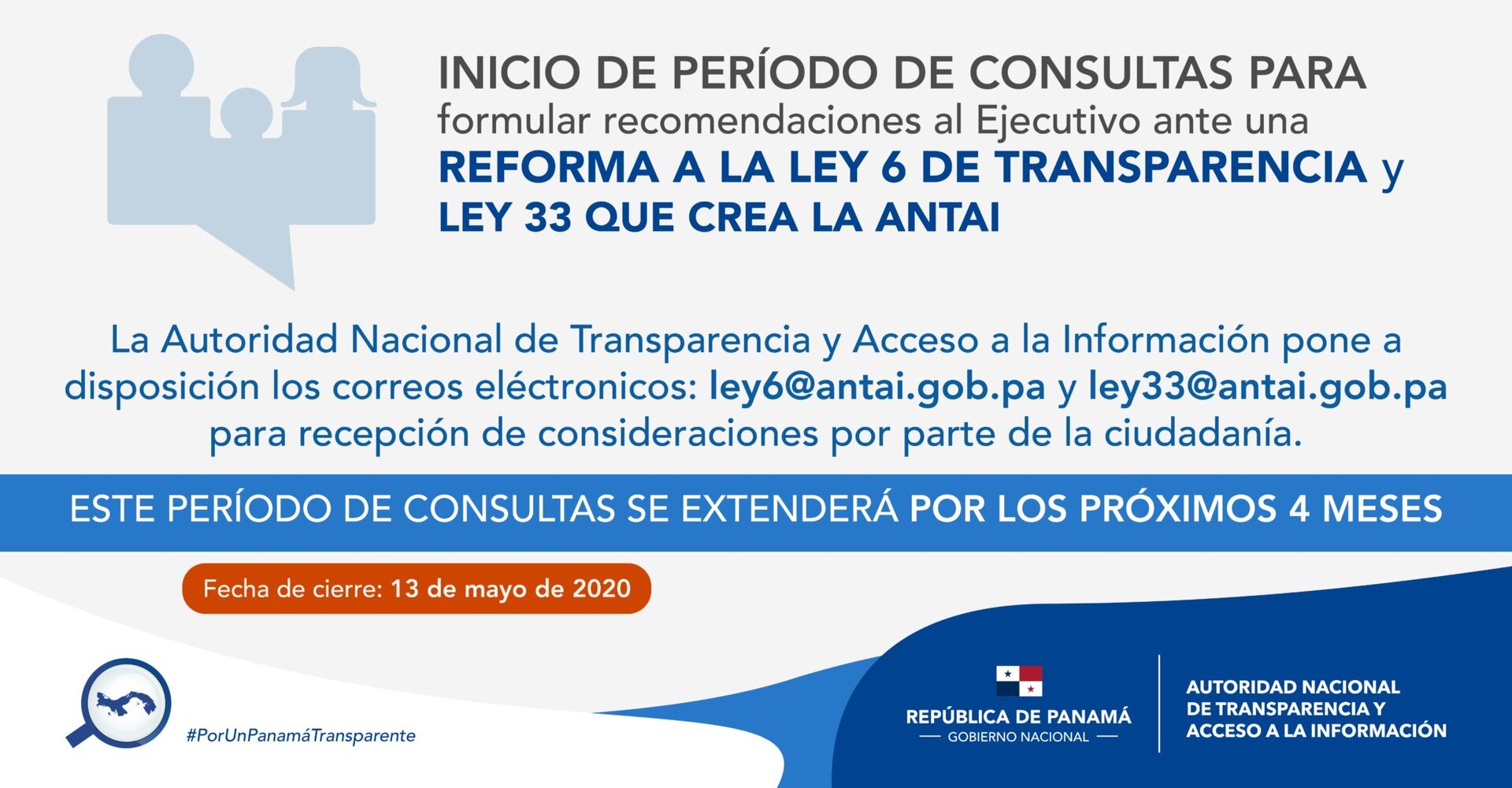 ANTAI inicia proceso de consulta para recomendaciones al Ejecutivo ...